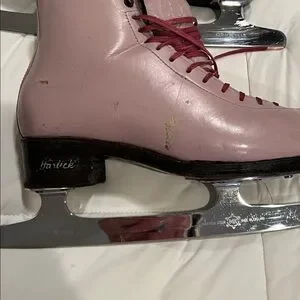 Harlick | Other | Vintage Harlick Figure Ice Skates Gold Star Mk Blades ...
